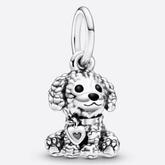 Pandora | Jewelry | Pandora Poodle Puppy Dog Dangle Charm | Poshmark